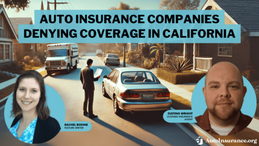 Auto Insurance Companies Denying Coverage in California (2025 Update ...
