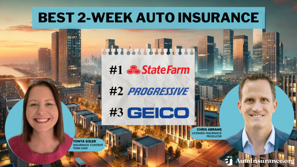 Best 2-Week Auto Insurance in 2025 (Your Guide to the Top 10 Companies ...