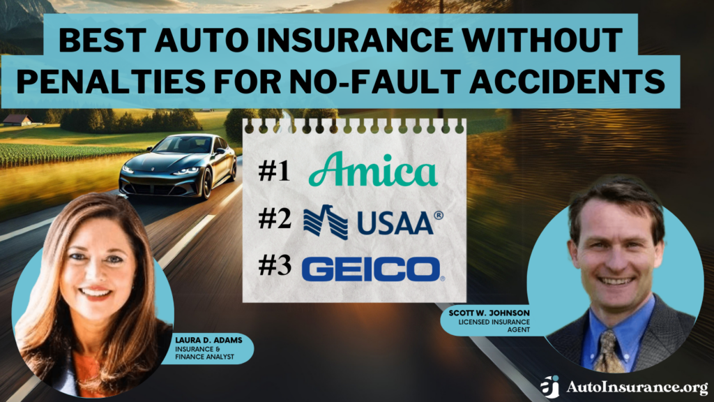 Best Auto Insurance Without Penalties for No-Fault Accidents in 2025 ...
