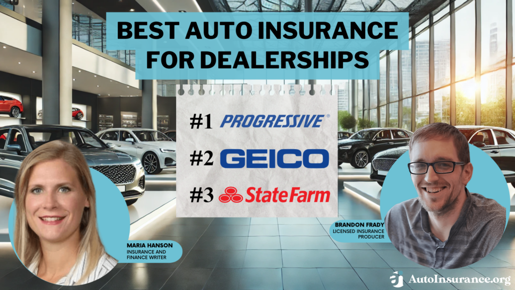 Best Auto Insurance for Dealerships in 2025 (Top 10 Companies Ranked ...
