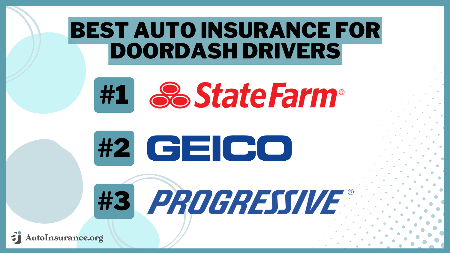 Best Auto Insurance for DoorDash Drivers in 2024 (Top 10 Companies ...