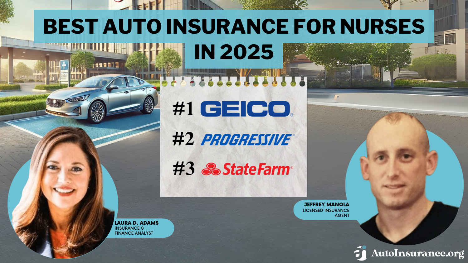 Best Auto Insurance for Nurses in 2025 (Save With These 8 Companies ...