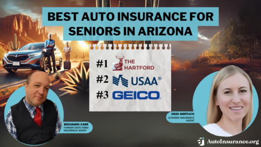 Best Auto Insurance for Seniors in Arizona (Top 10 Companies for 2025)