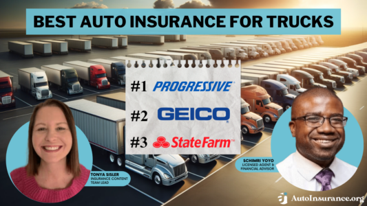Best Auto Insurance for Trucks in 2025 (Find the Top 10 Companies Here ...