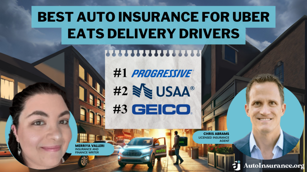 Best Auto Insurance for Uber Eats Delivery Drivers in 2025 ...