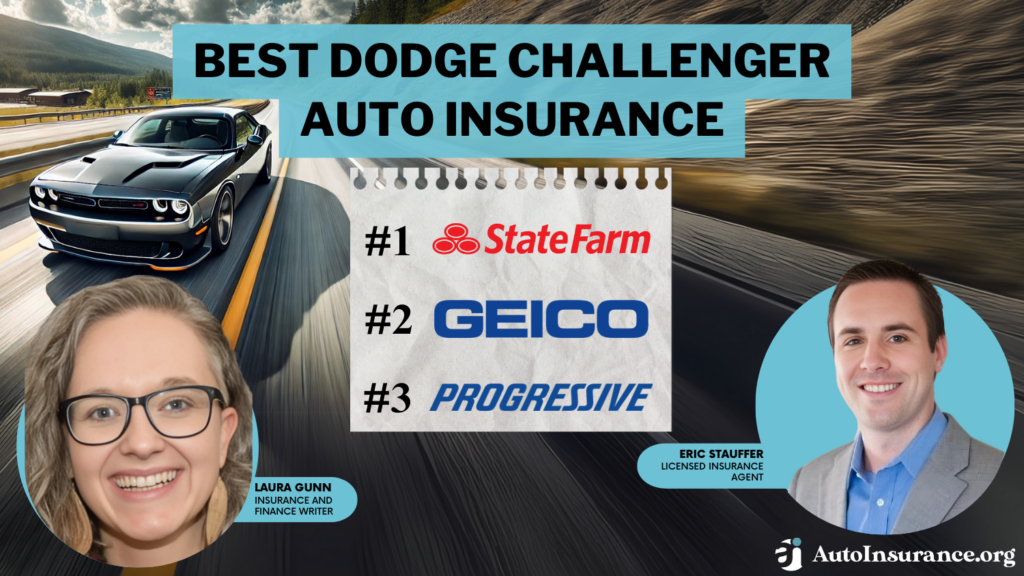 Best Dodge Challenger Auto Insurance in 2025 (Top 10 Companies ...
