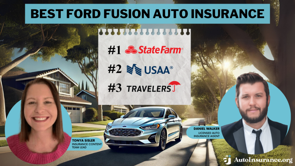 Best Ford Fusion Auto Insurance in 2025 (Check Out the Top 10 Companies ...