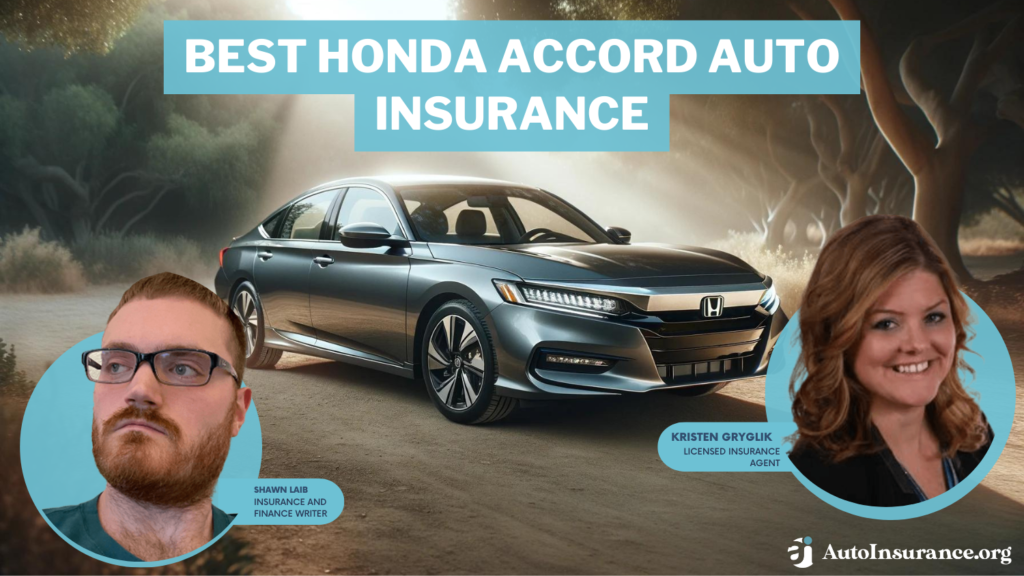 Best Honda Accord Auto Insurance in 2025 (Top 10 Companies ...