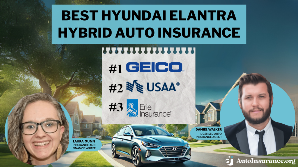 Best Hyundai Elantra Hybrid Auto Insurance in 2026 (Top 10 Companies ...