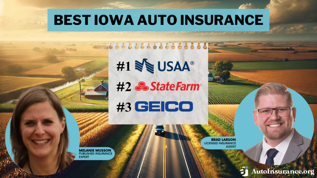 Best Iowa Auto Insurance in 2025 (Your Guide to the Top 10 Companies)