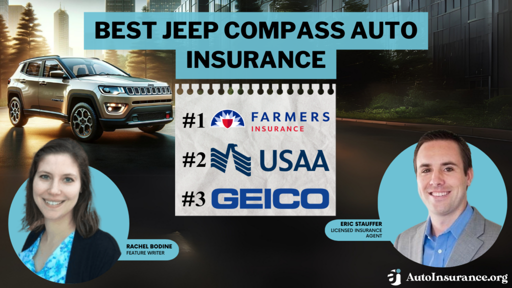 Best Jeep Compass Auto Insurance in 2025 (Top 10 Companies Ranked) | AutoInsurance.org