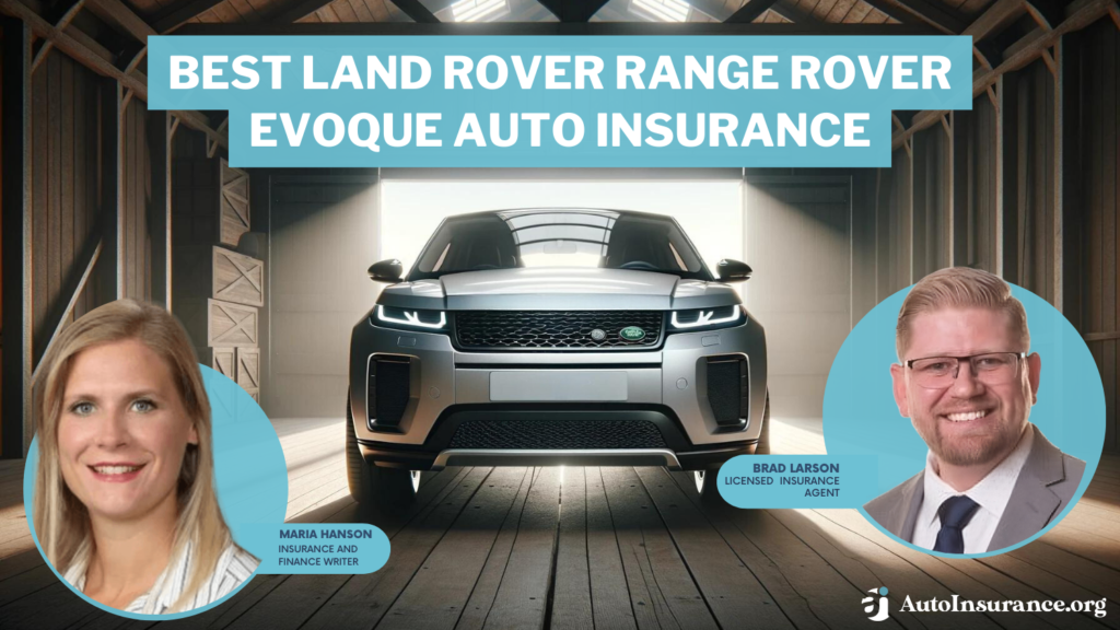 Best Land Rover Range Rover Evoque Auto Insurance in 2025 ...