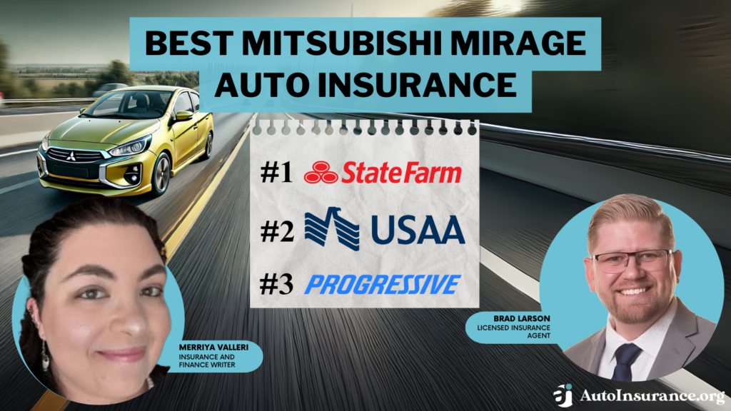 Best Mitsubishi Mirage Auto Insurance in 2026 (Top 10 Companies ...