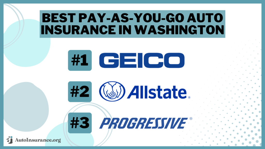 Best Pay-As-You-Go Auto Insurance in Washington (Top 9 Companies for ...