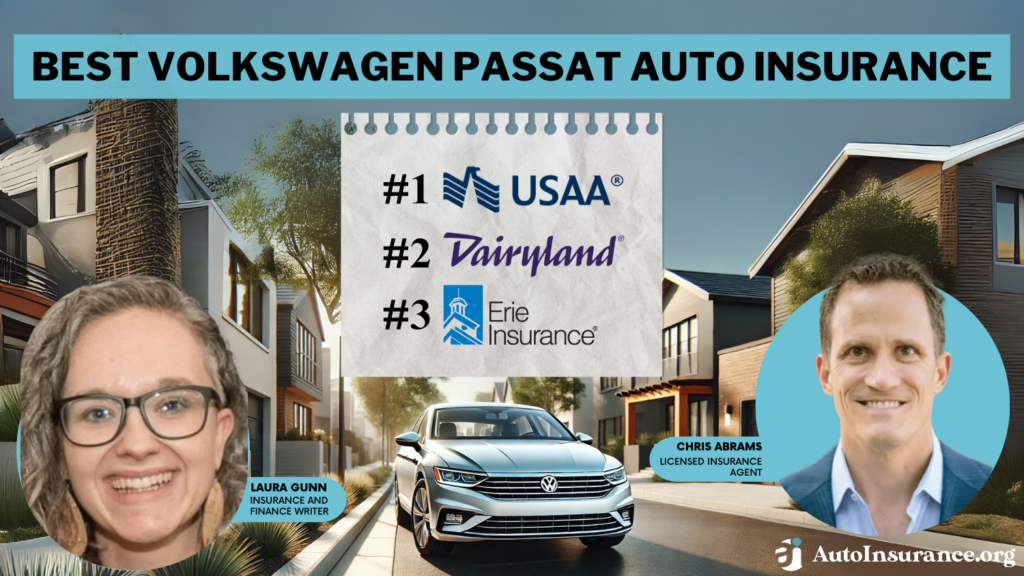 Best Volkswagen Passat Auto Insurance in 2026 (Top 10 Companies Ranked ...