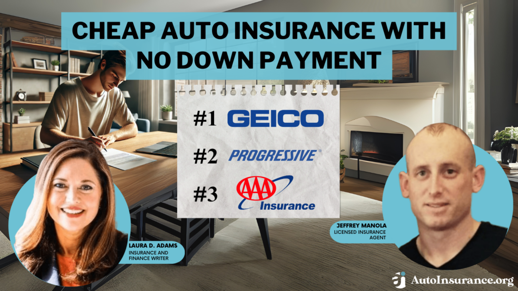 Cheap Auto Insurance With No Down Payment in 2025 (Top 10 Companies ...