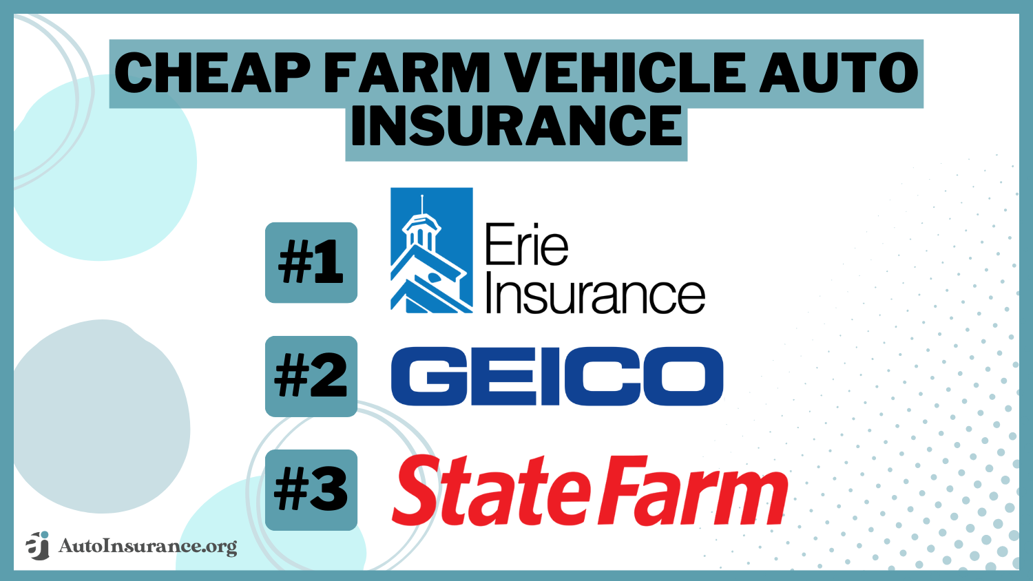 Cheap Farm Vehicle Auto Insurance in 2025 (Save Big With These 10 ...