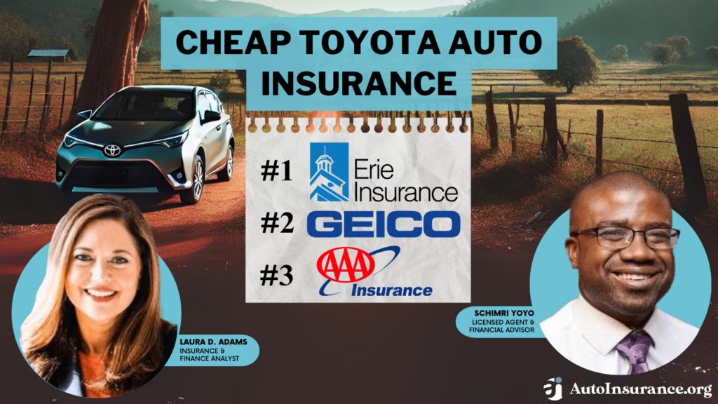 Cheap Toyota Auto Insurance in 2025 (Save With These 10 Companies ...