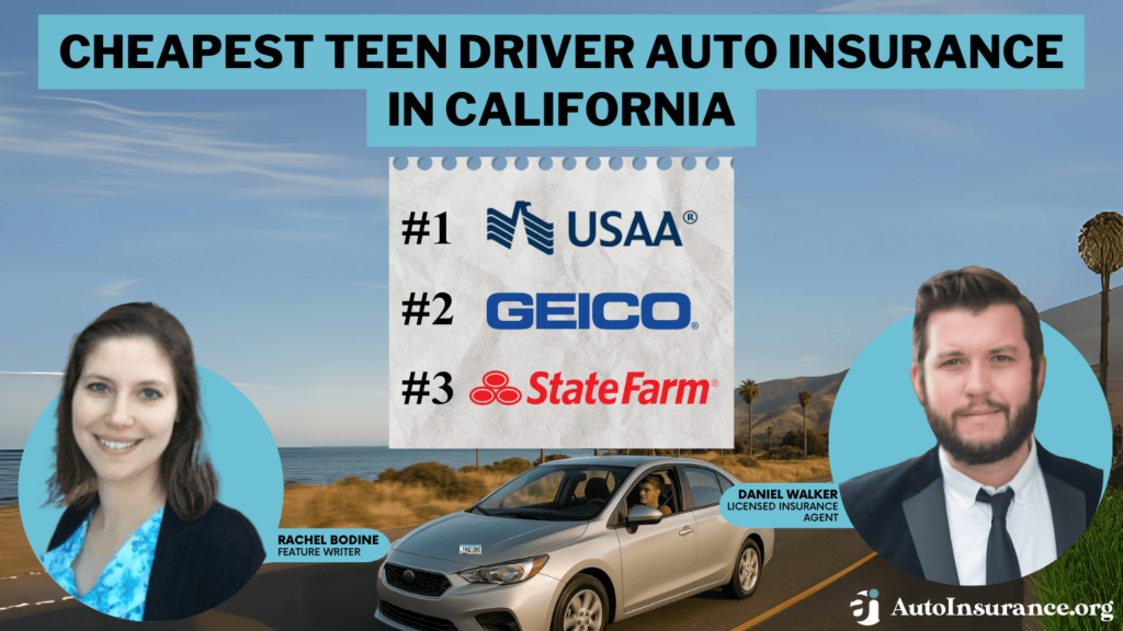 Cheapest Teen Driver Auto Insurance in California for 2025 (Save With ...