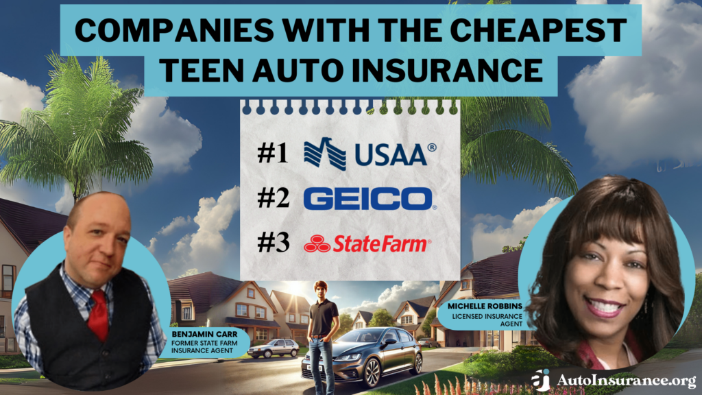 10 Companies With the Cheapest Teen Auto Insurance in 2025 ...