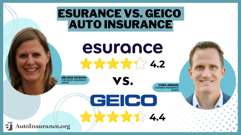 Esurance vs. Geico Auto Insurance in 2025 (Head-to-Head Review ...