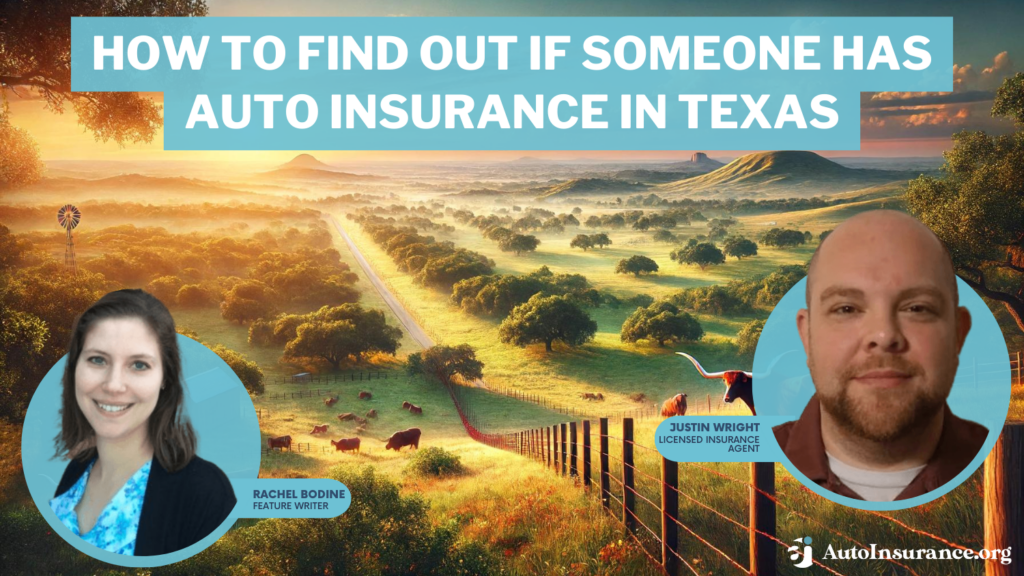 How to Find Out if Someone Has Auto Insurance in Texas (2025 ...