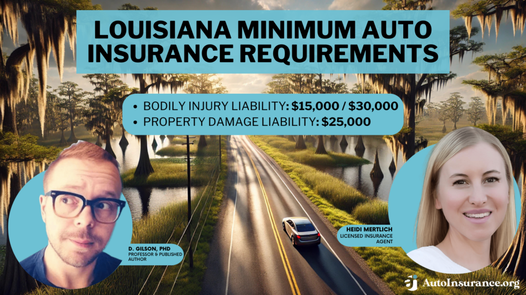 Louisiana Minimum Auto Insurance Requirements in 2025 (See What All LA ...