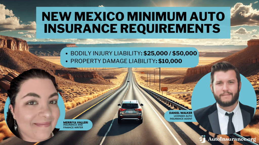 New Mexico Minimum Auto Insurance Requirements for 2025 (NM Mandated ...