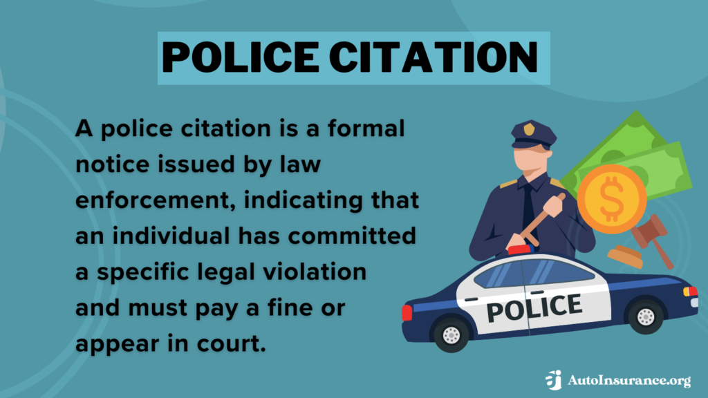 Police Citation: What All Drivers Should Know in 2024 | AutoInsurance.org