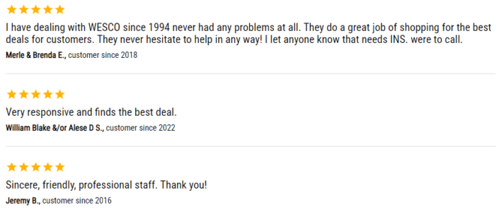 Wesco Auto Insurance Review for 2025 (See if They’re a Good Fit ...