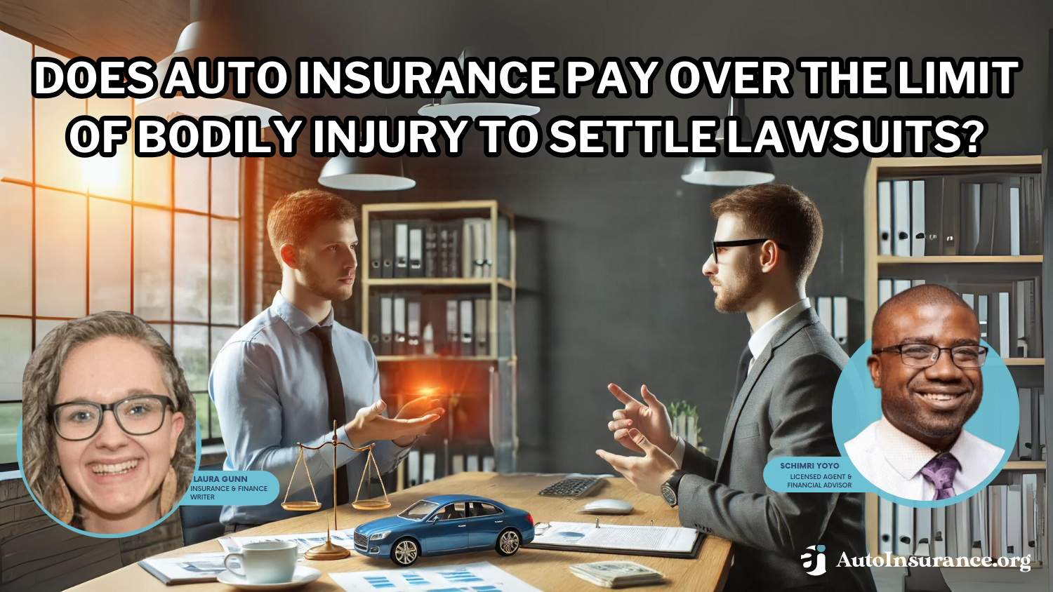 Does auto insurance pay over the limit of bodily injury to settle ...