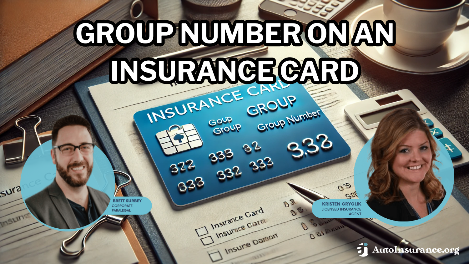 What is the group number on an insurance card? | AutoInsurance.org