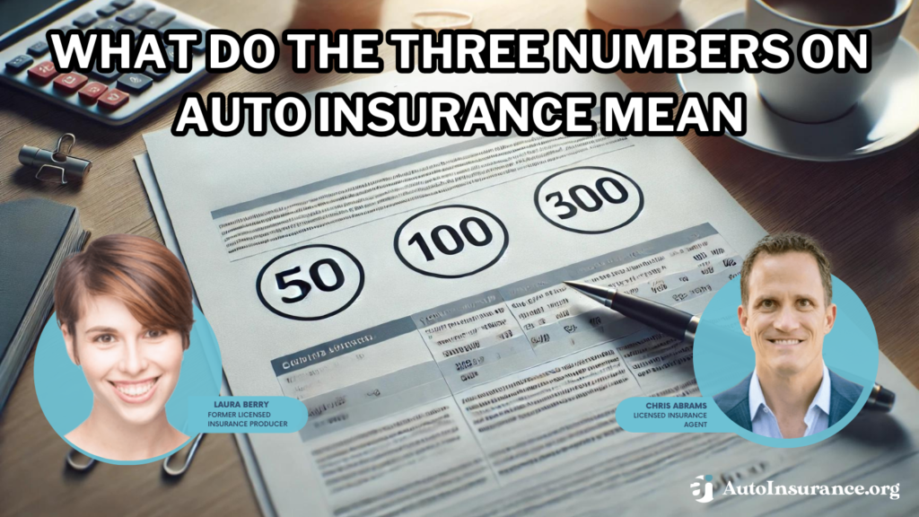 What do the three numbers on auto insurance mean? | AutoInsurance.org